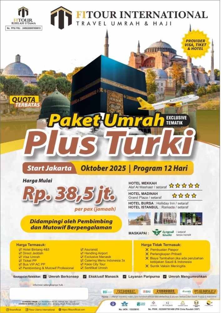 Fitour Official - Sempurnakan perjalanan umroh Anda dengan PT. Fitour Utama